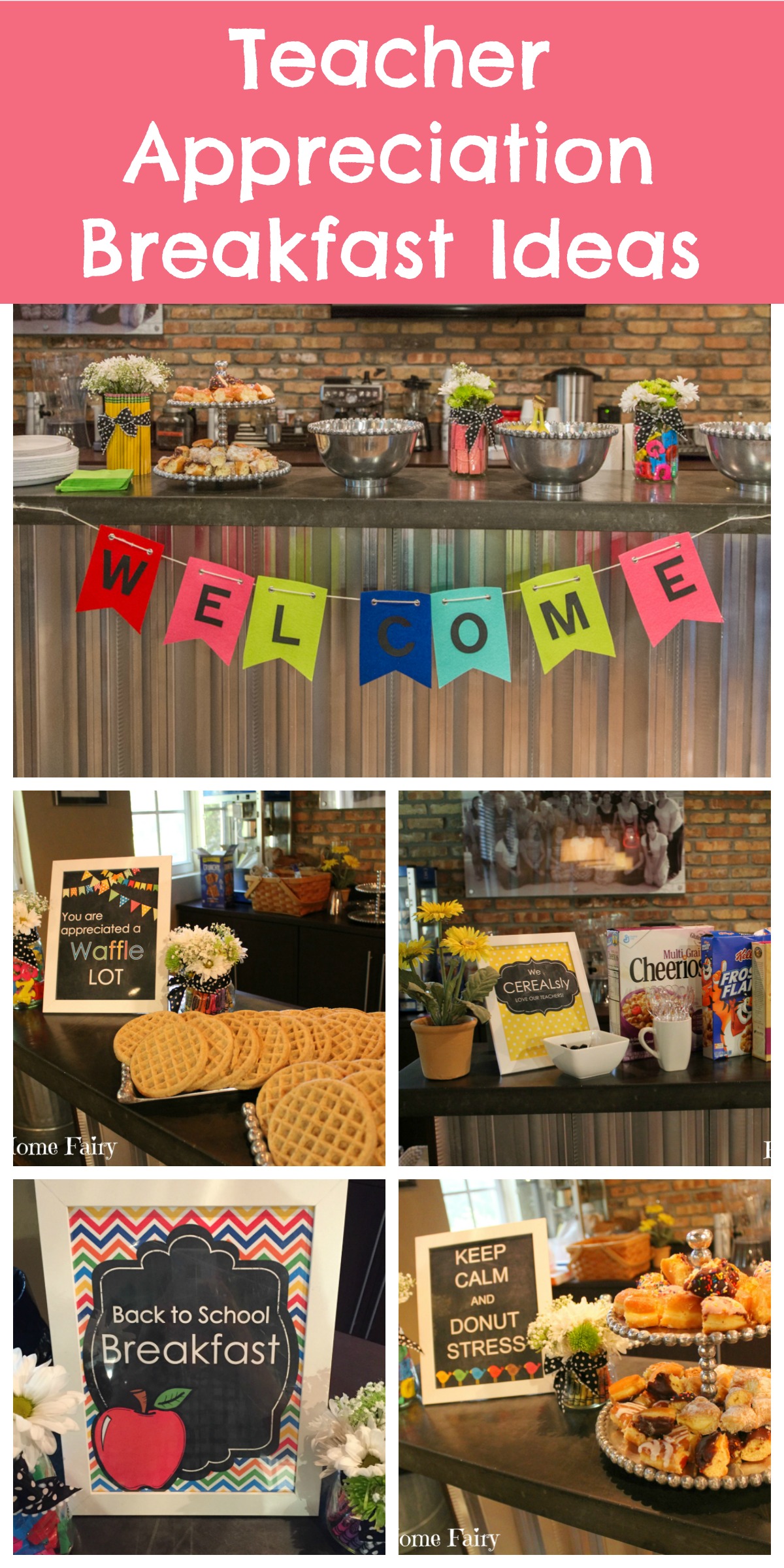 4 Days Of Teacher Appreciation Breakfast Ideas Happy Home Fairy