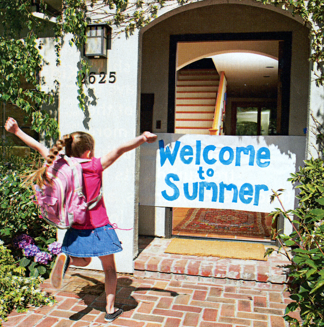 Welcome to Summer Banner - Happy Home Fairy