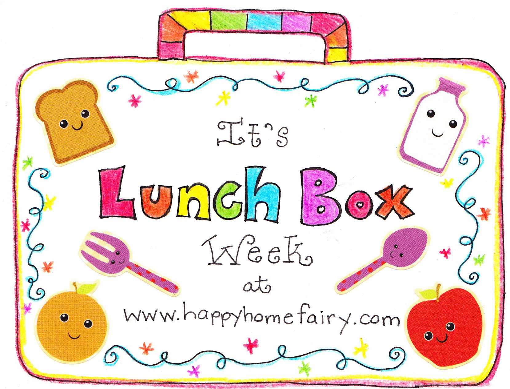 Lunch Box Accessorizing - Happy Home Fairy