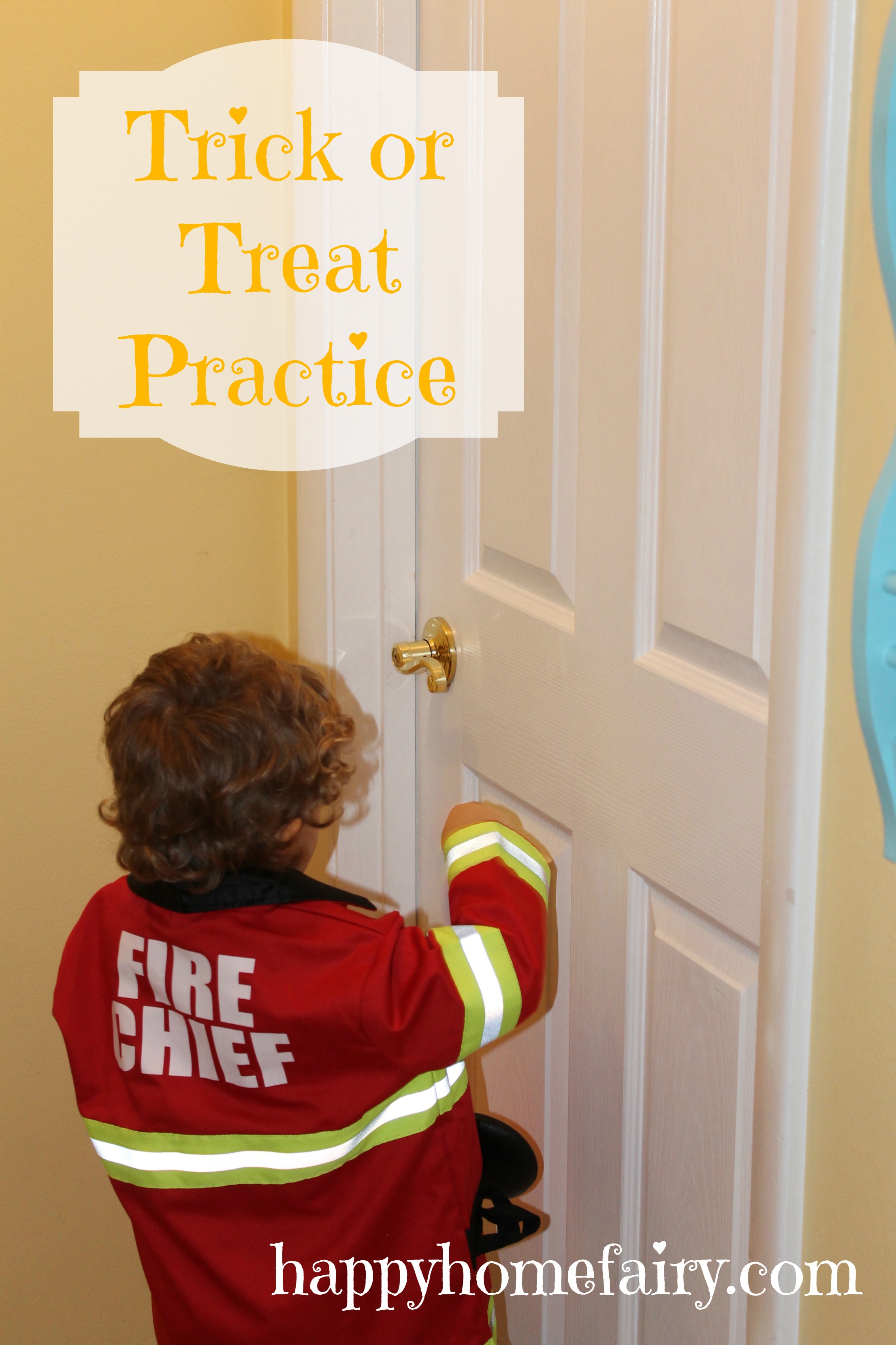 Trick or Treat Practice - Happy Home Fairy