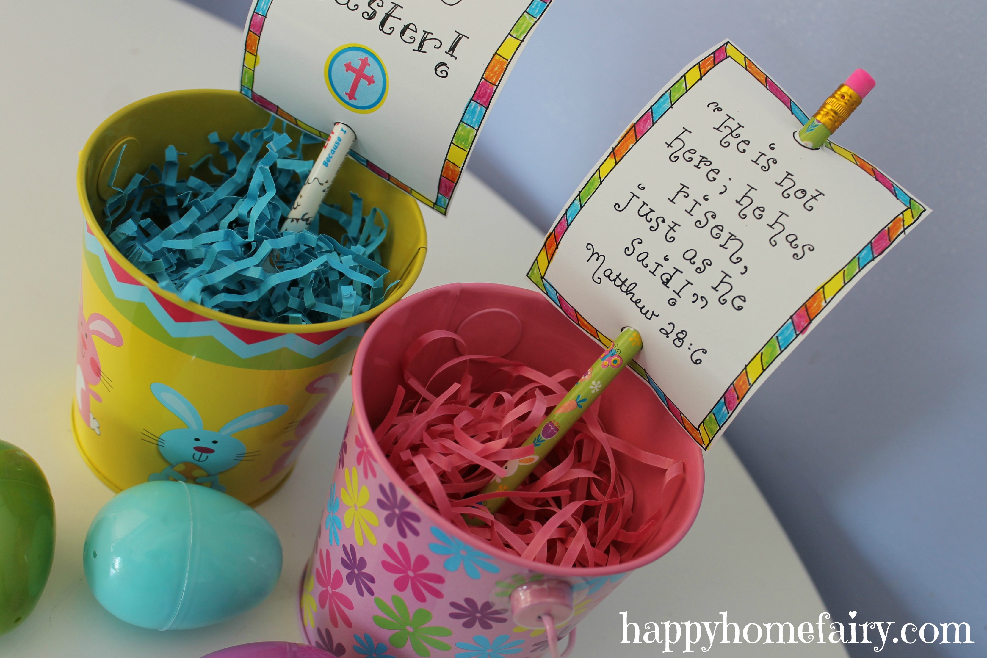 Inspirational Easter Pencil Printable - Happy Home Fairy