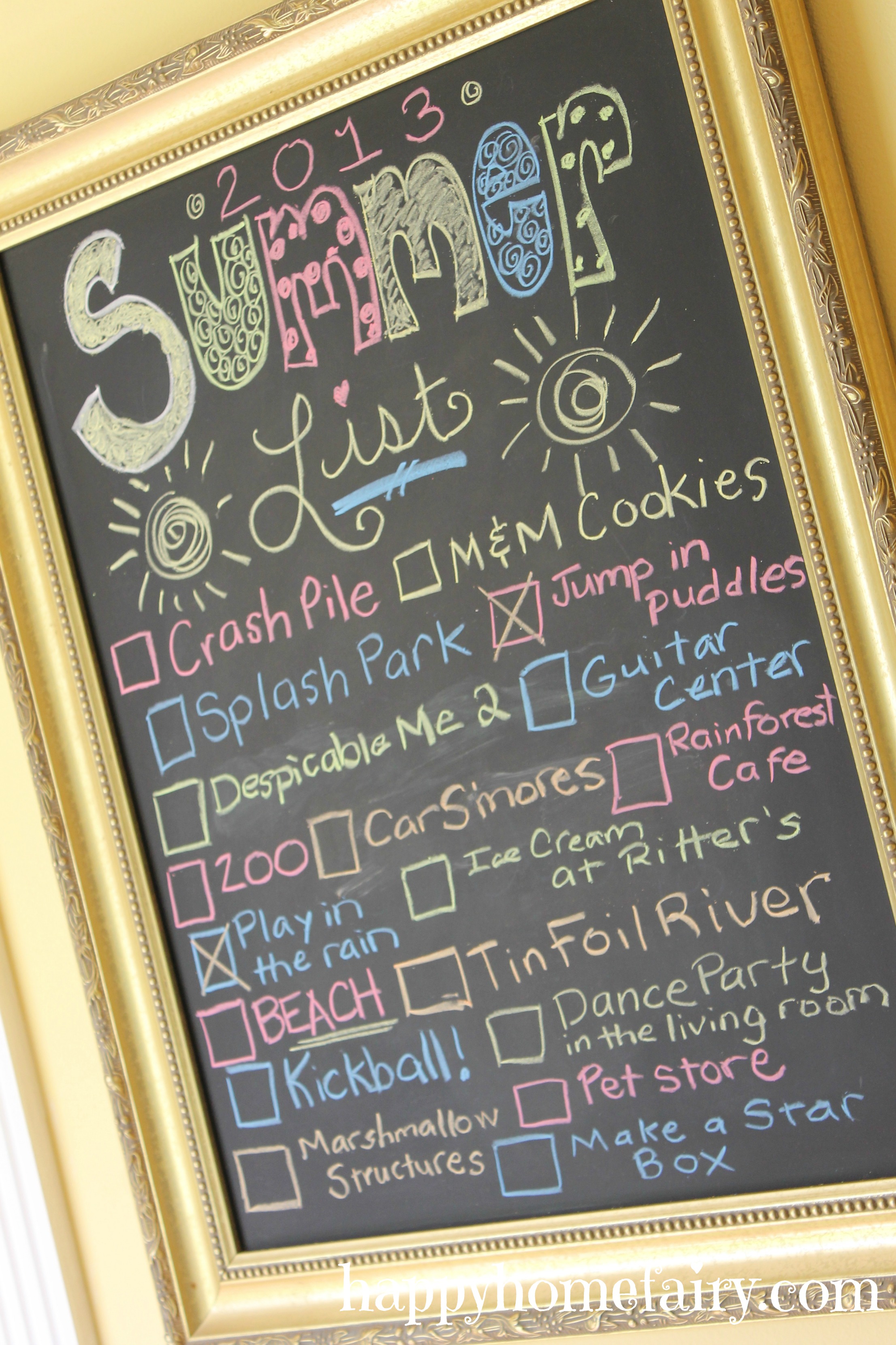 Summer Bucket List Happy Home Fairy