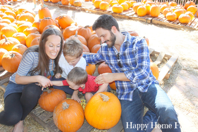 Just Another Perfect Day at the Pumpkin Patch - Happy Home Fairy