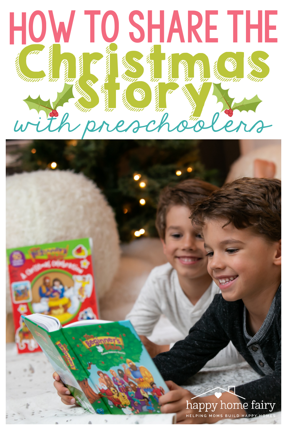 How to Share the Christmas Story with Preschoolers - Happy Home Fairy